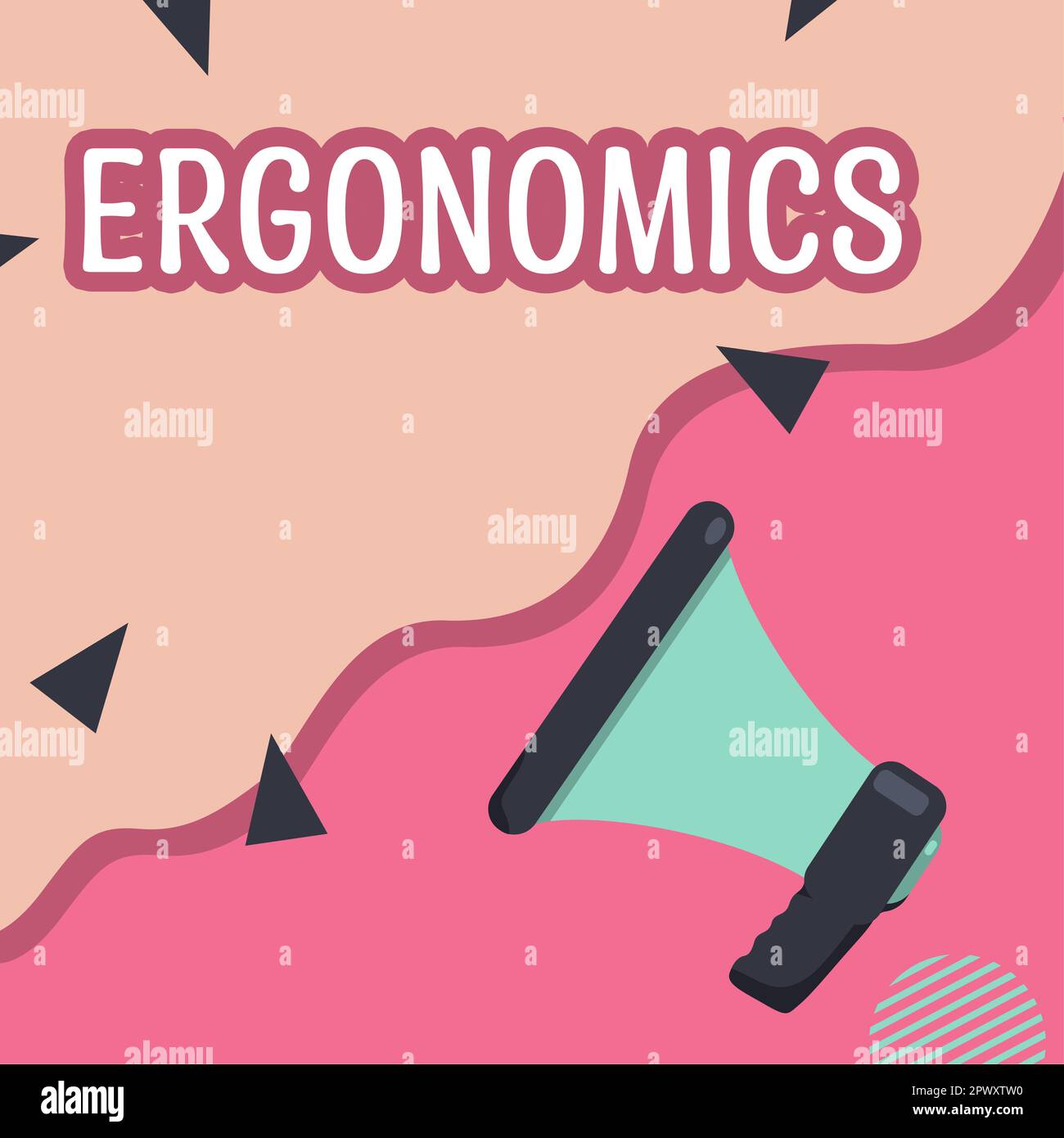 Text showing inspiration Ergonomics, Business concept fitting or ...