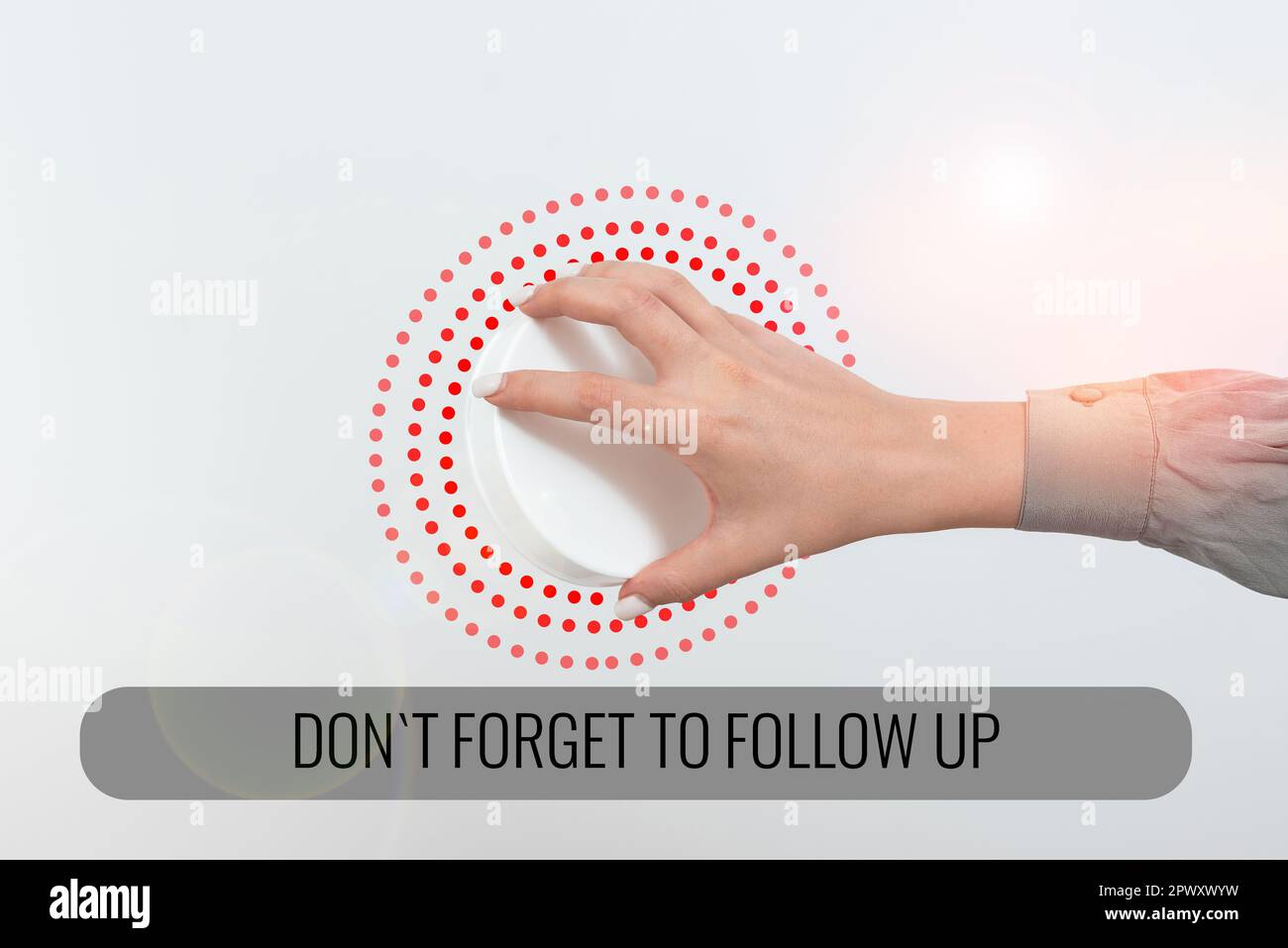 Conceptual caption Don'T Forget To Follow Up, Concept meaning asking ...