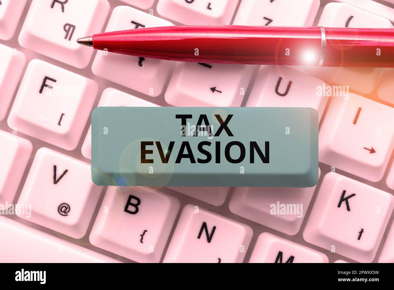 Tax evasion word hi-res stock photography and images - Alamy