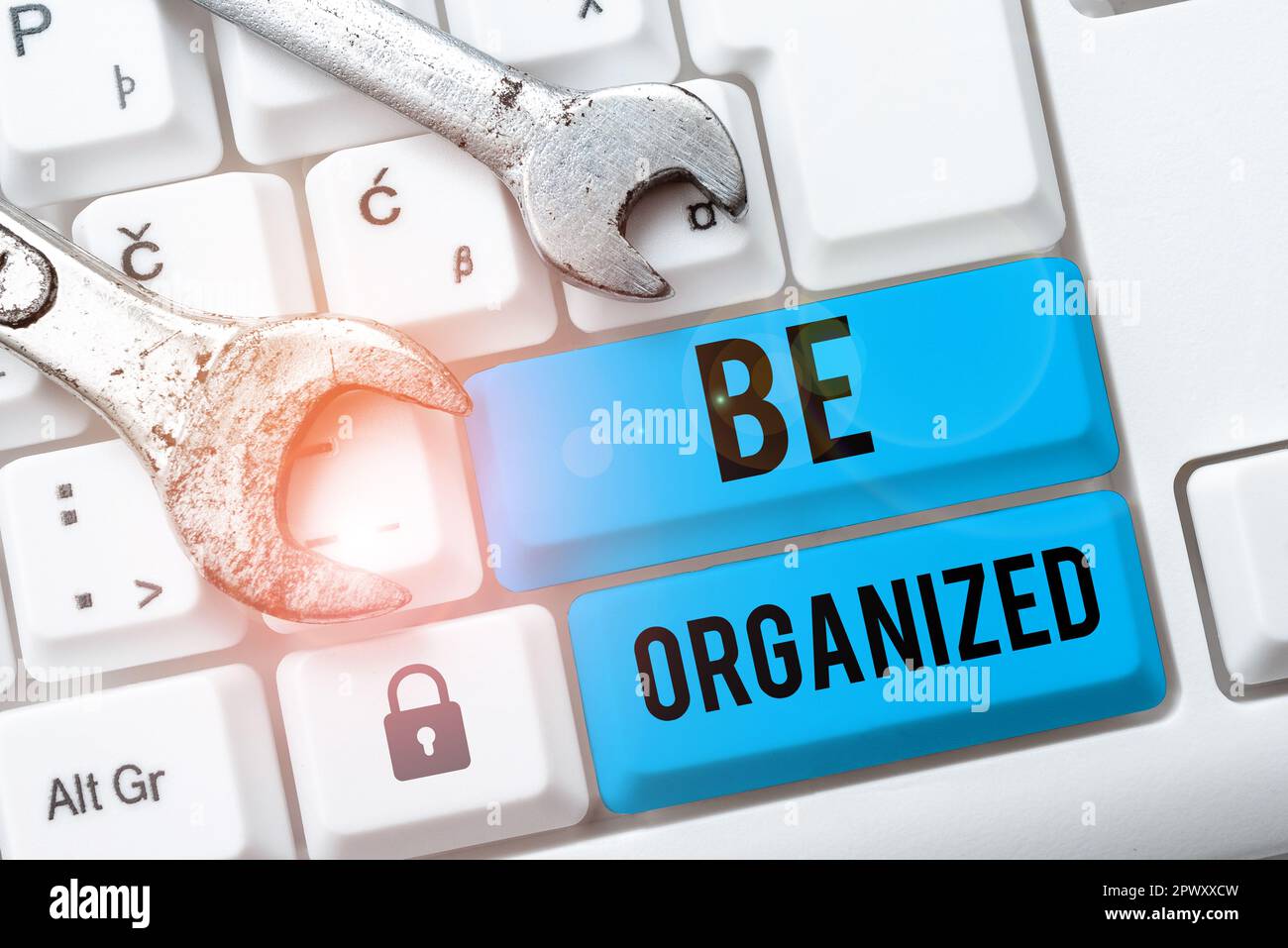 Conceptual caption Be Organized, Concept meaning Being able to plan ...