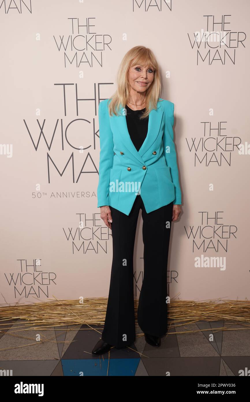 Britt ekland wicker man hi-res stock photography and images - Alamy