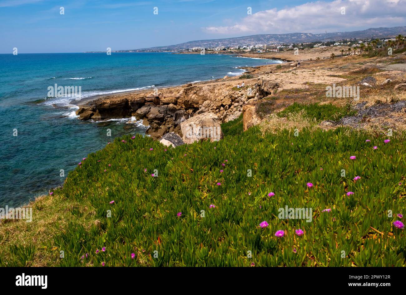 Paphos coastal path 2023 hi-res stock photography and images - Alamy