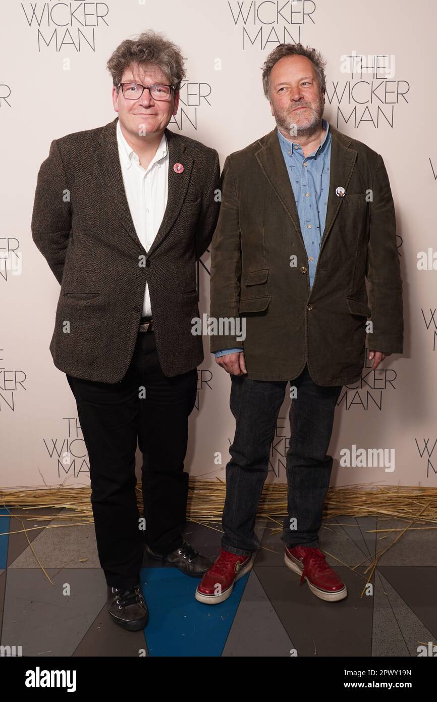 Dominic Hardy (left) and Justin Hardy attending the 50th anniversary ...