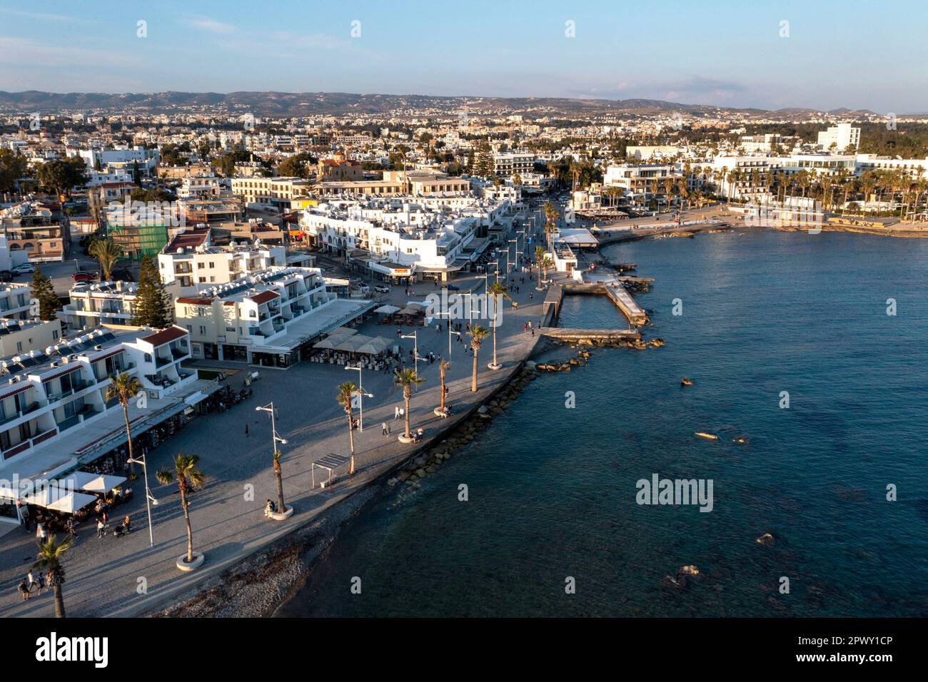Aerial view paphos seafront hi-res stock photography and images - Alamy