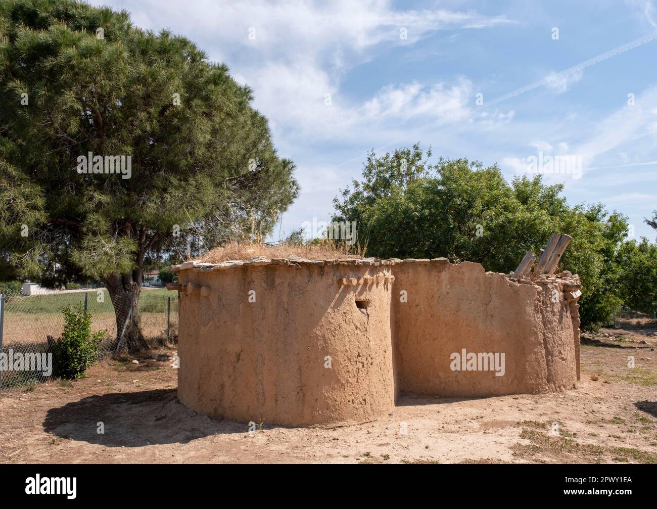 Lempa Prehistoric settlement, Lempa village, Paphos, Cyprus Stock Photo ...
