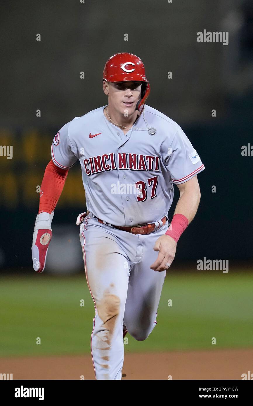 Cincinnati Reds' Tyler Stephenson during a baseball game against the ...