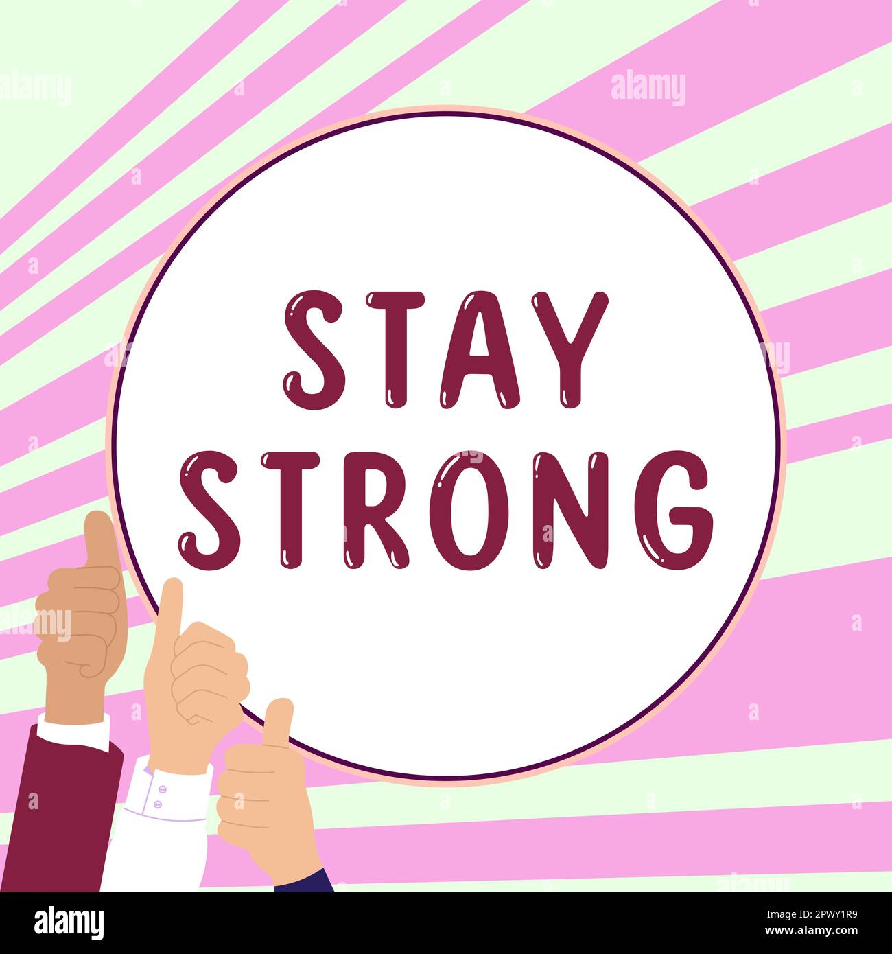 The Word Stay Strong
