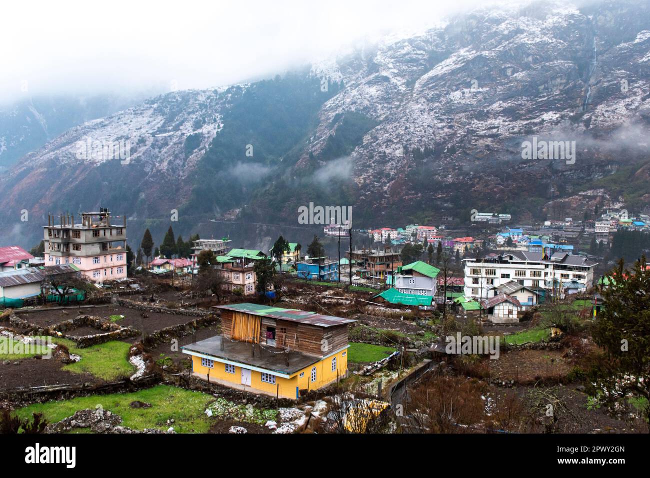 Lachung is a town and hill station in northeast Sikkim, India. It is ...