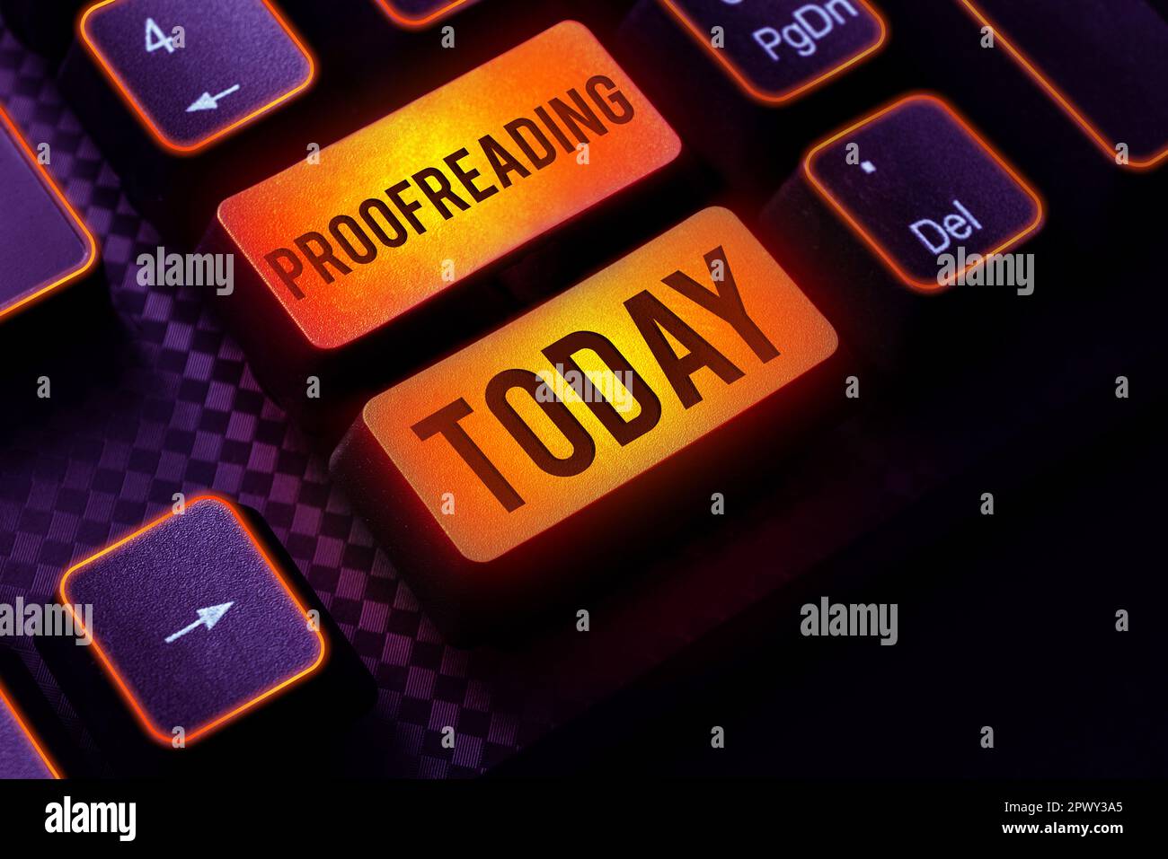 Handwriting Text Proofreading Business Idea Act Of Reading And Marking Spelling Grammar And