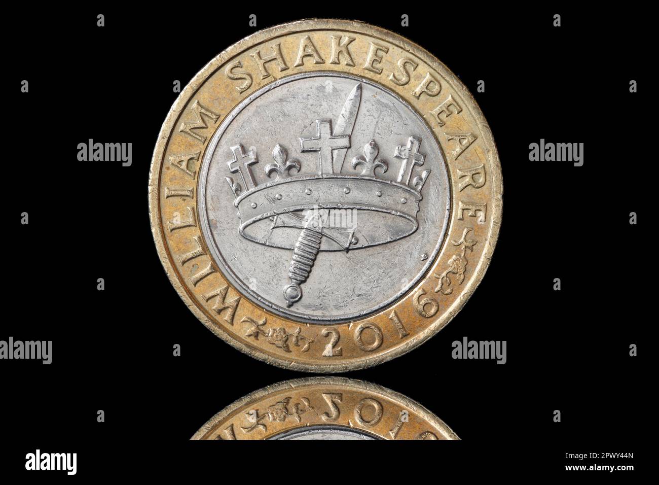 William shakespeare commemorative coin hi-res stock photography and ...
