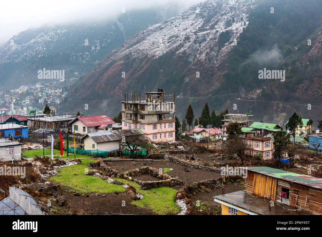 Lachung is a town and hill station in northeast Sikkim, India. It is ...