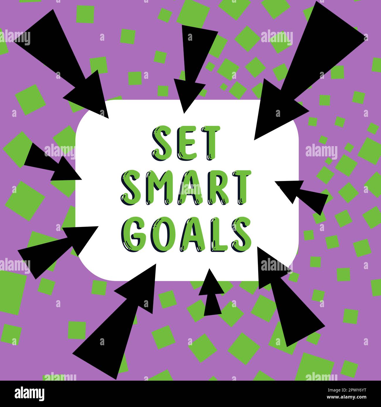 Text sign showing Set Smart Goals, Word Written on Establish achievable ...