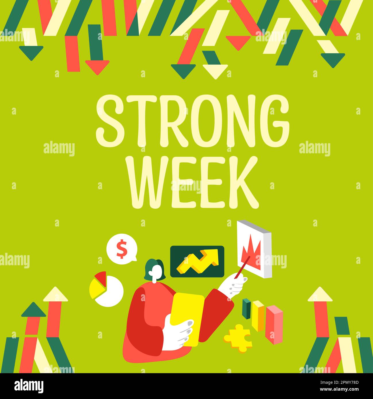 Writing displaying text Strong Weak, Business showcase having features ...