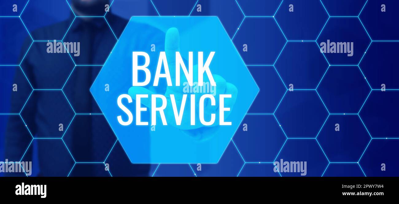 Conceptual caption Bank Service, Business overview Activities involved ...