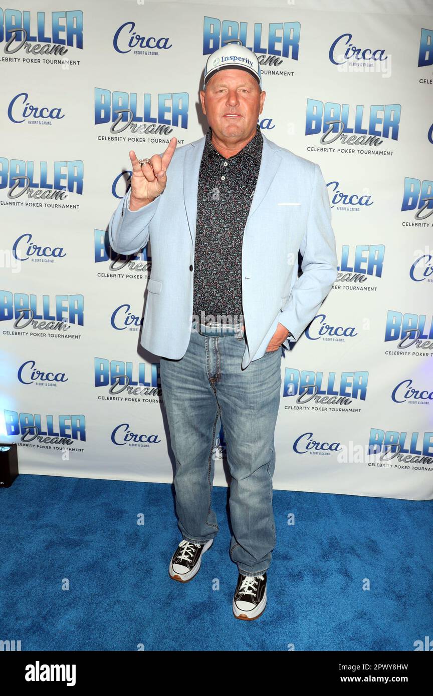 Las Vegas, Nevada, USA. 30th Apr, 2023. Roger Clemens at the Baller Dream Celebrity Poker ...