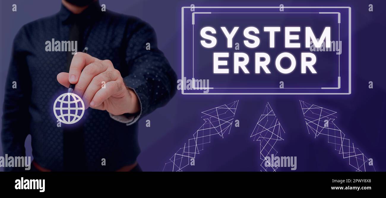 Conceptual caption System Error, Business approach Technological ... Conceptual caption System Error, Business approach Technological ...