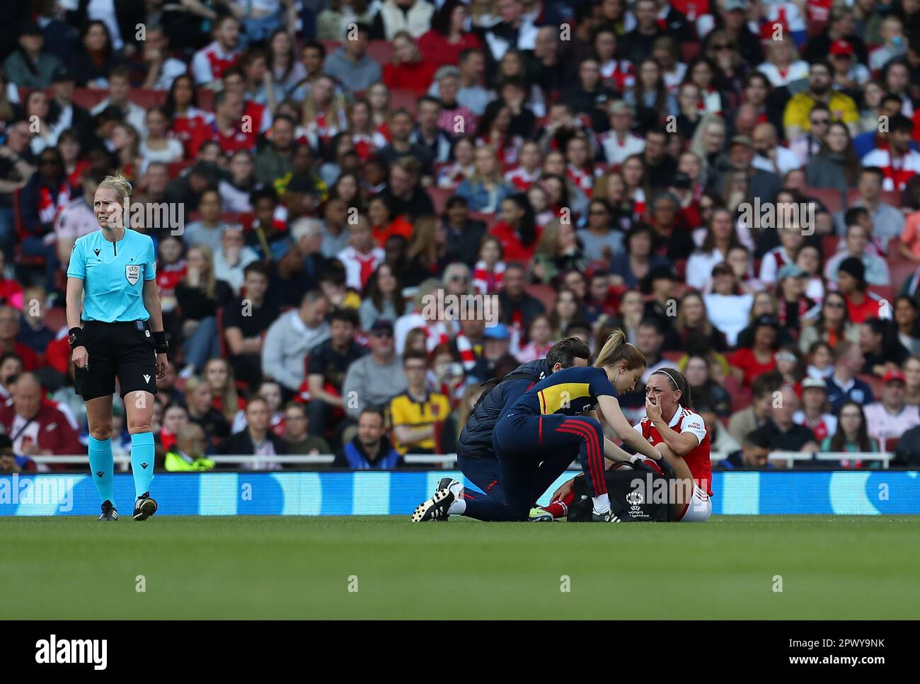 Emirates Stadium London Uk 1st May 2023 Womens Champions League