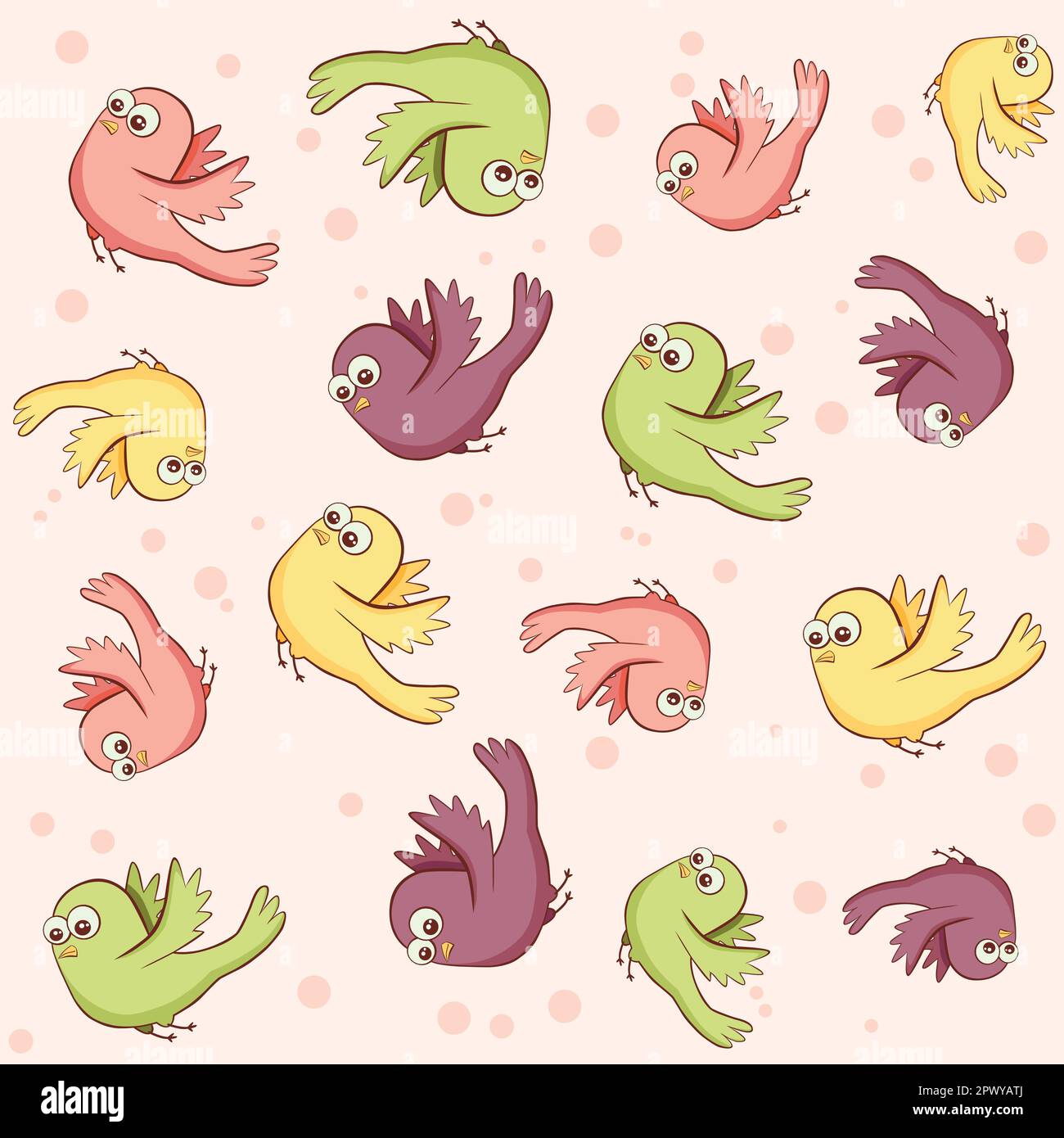 Cute Cartoon Bird Wallpapers
