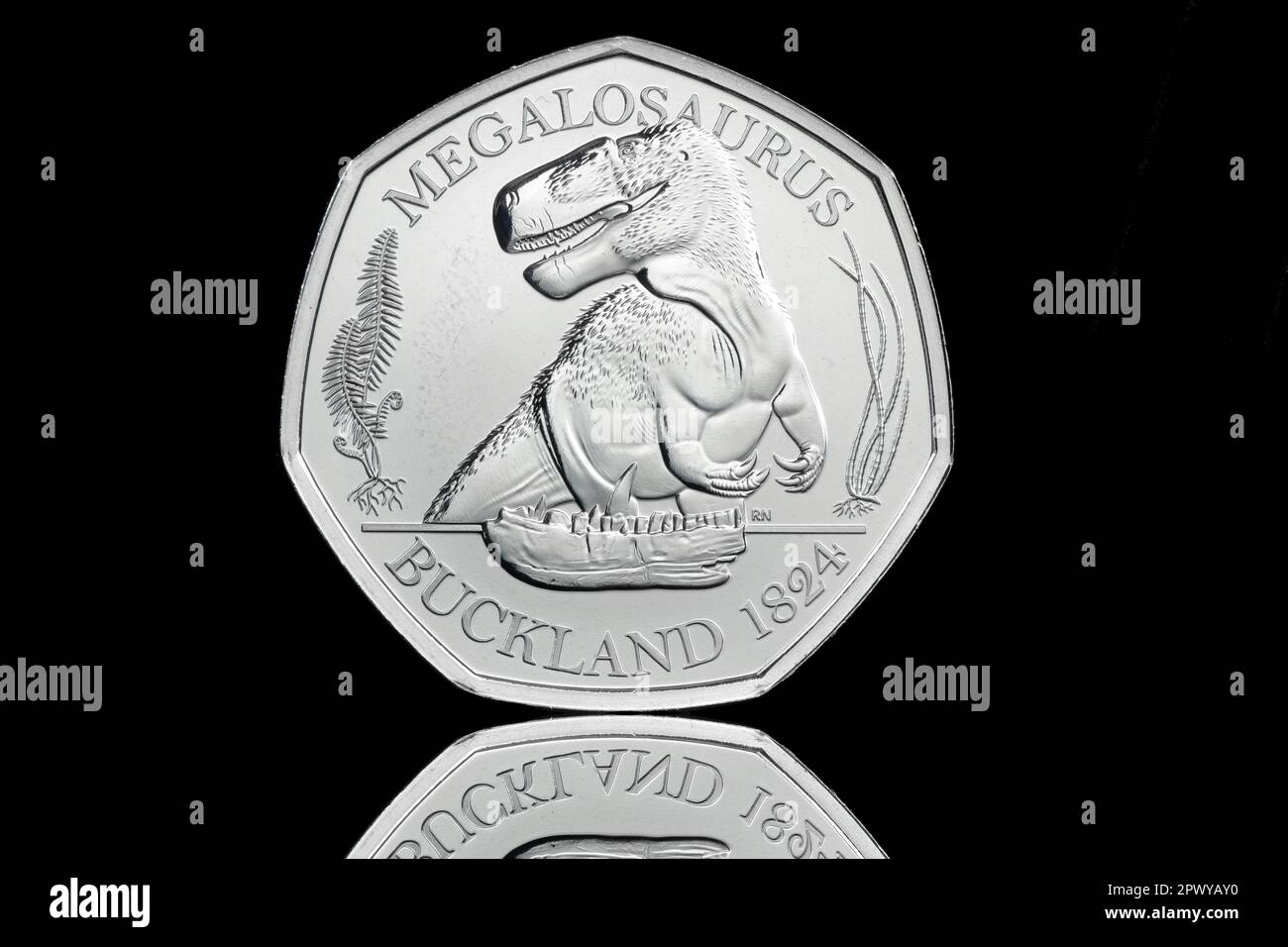 Coins featuring dinosaurs hi-res stock photography and images - Alamy