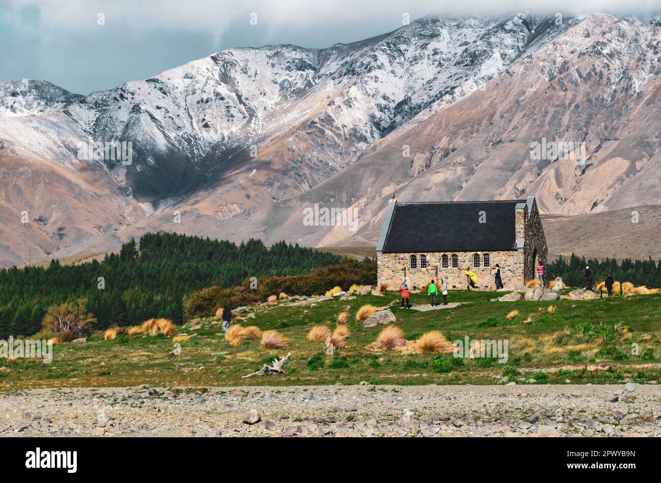 Church of the Good Shepherd on the Scenic Shores of Lake Tekapo in New ...
