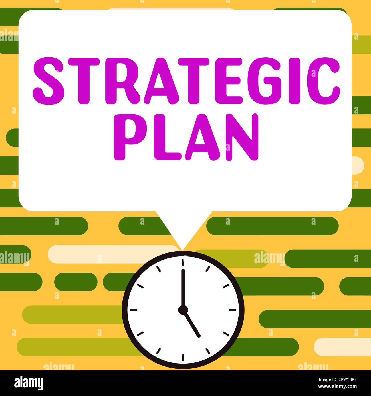 Hand writing sign Strategic Plan, Conceptual photo A process of ...