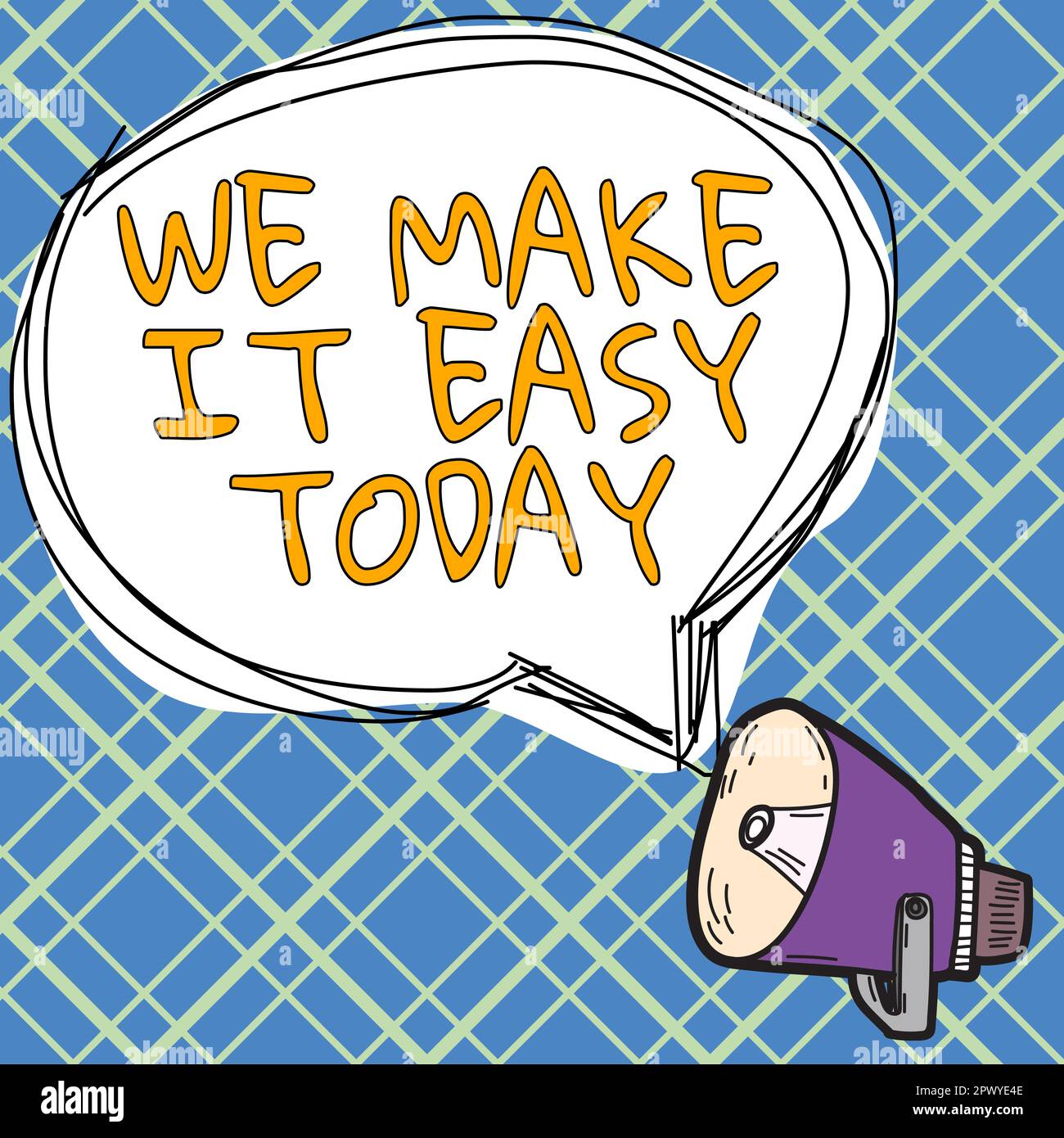 Inspiration showing sign We Make It Easy Today, Conceptual photo ...