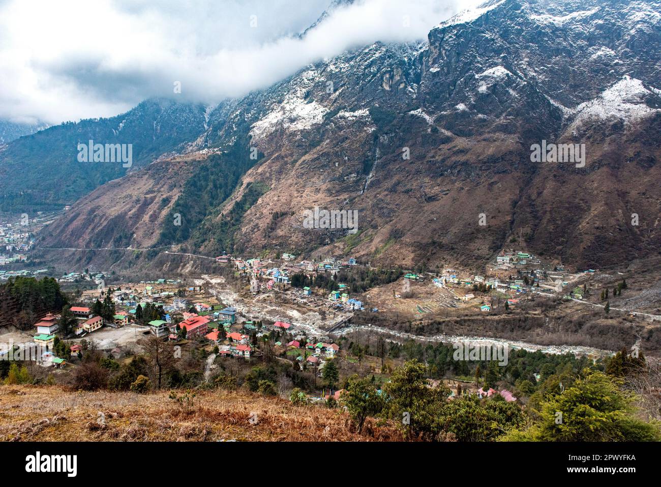 Lachung is a town and hill station in northeast Sikkim, India. It is ...