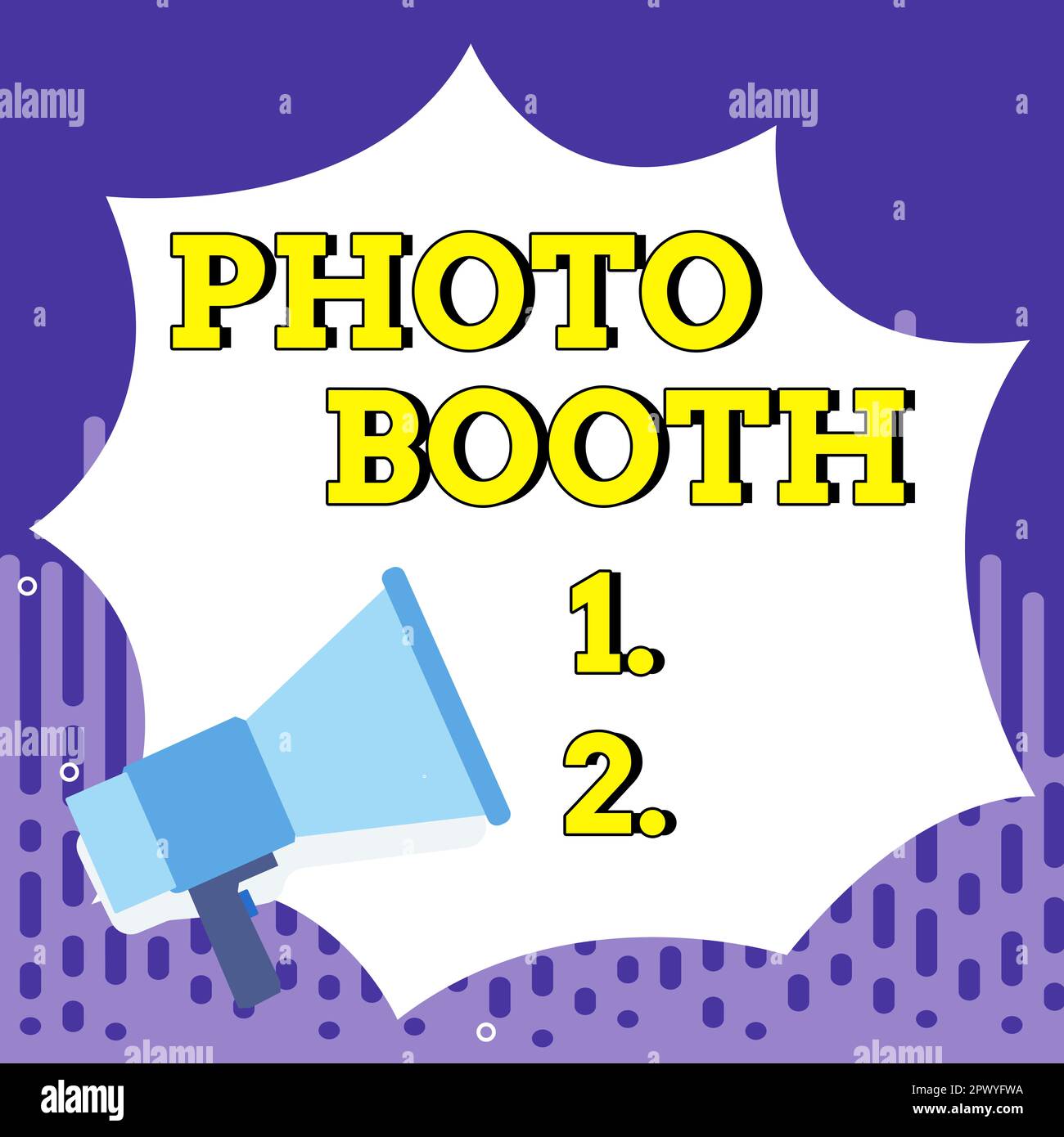 Hand writing sign Photo Booth, Word Written on form of photo sharing ...