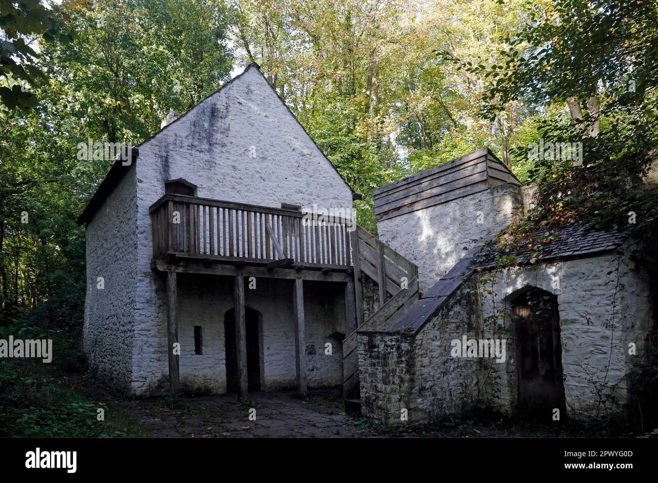 Tudor Merchant's House, St Fagans museum, Amgueddfa Werin Sain Ffagan ...
