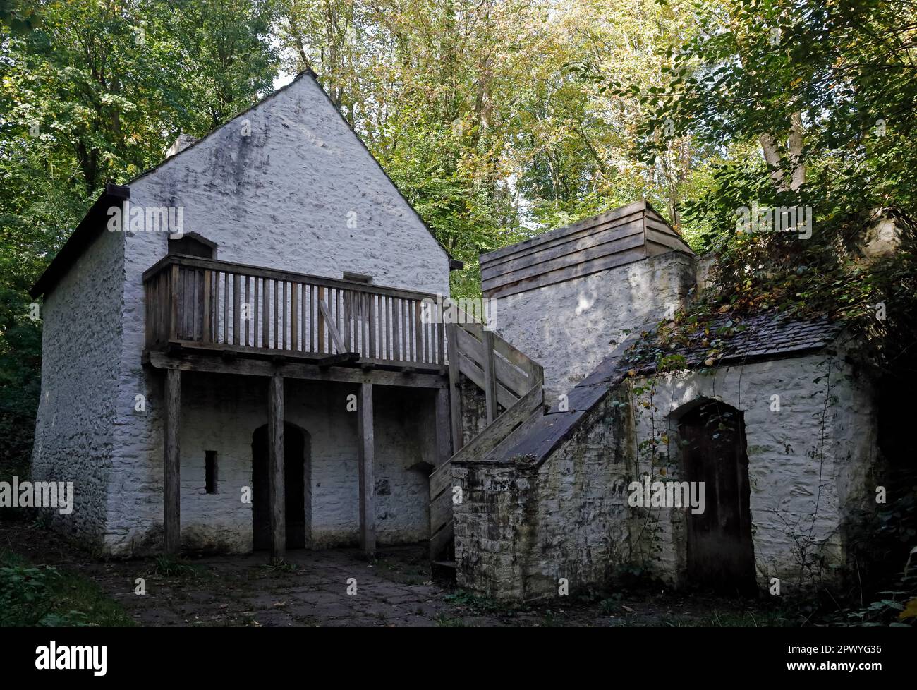 Tudor Merchant's House, St Fagans museum, Amgueddfa Werin Sain Ffagan ...