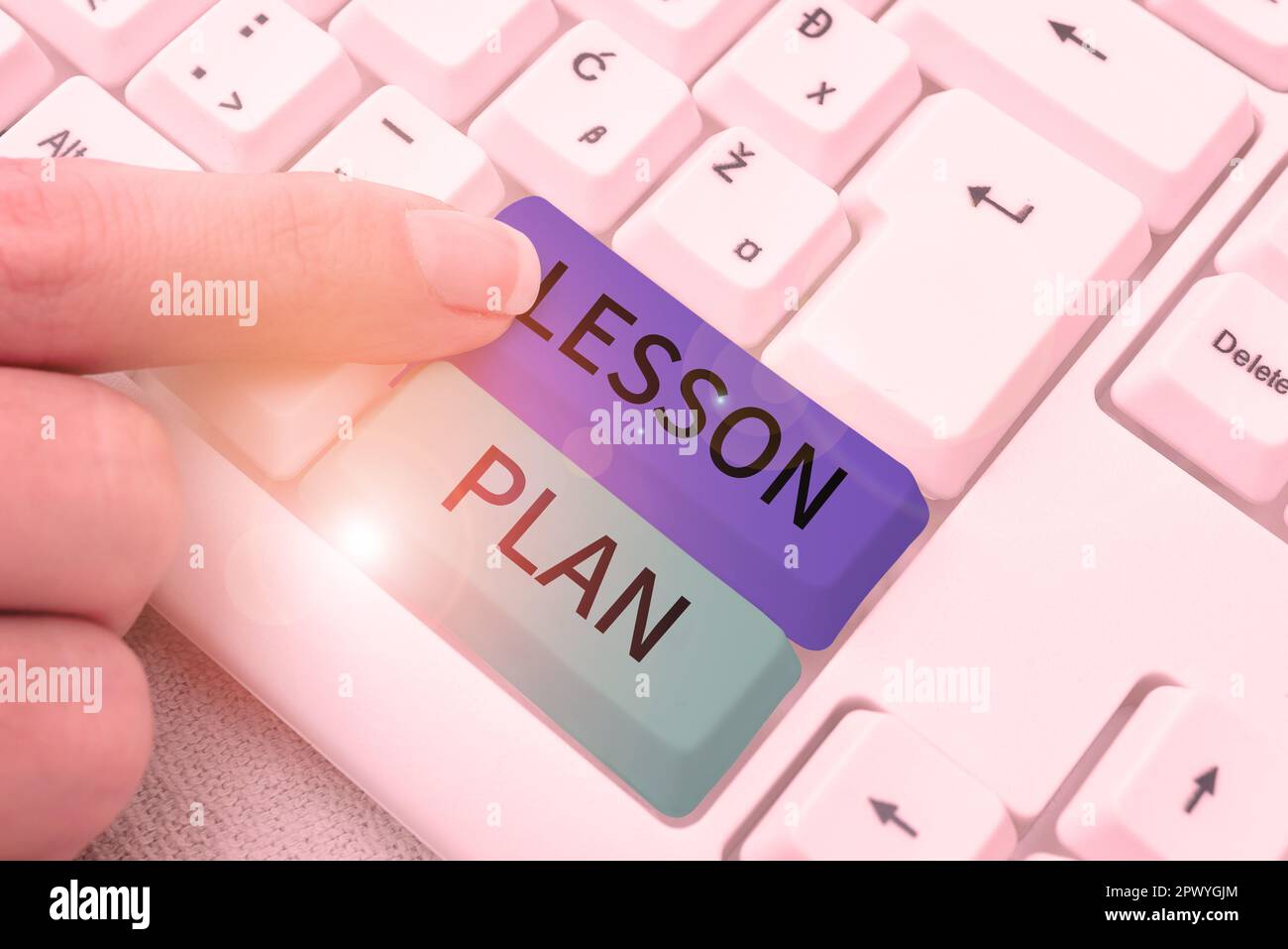 Text showing inspiration Lesson Plan, Business idea a teacher's ...