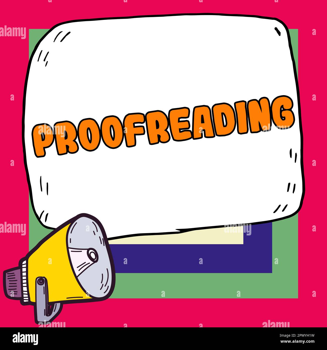 Text Sign Showing Proofreading Concept Meaning Act Of Reading And Marking Spelling Grammar And