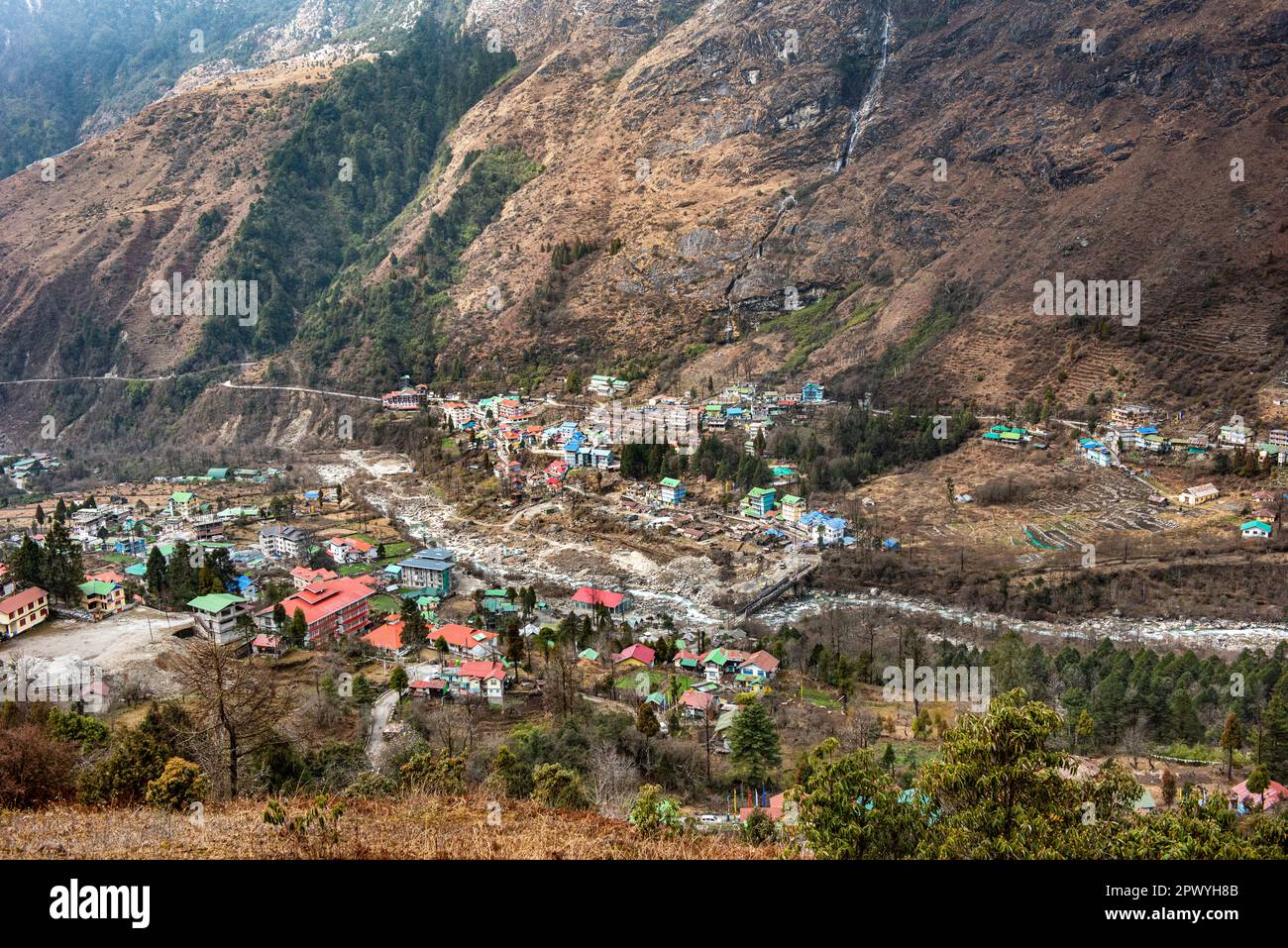 Tibet sikkim border hi-res stock photography and images - Alamy
