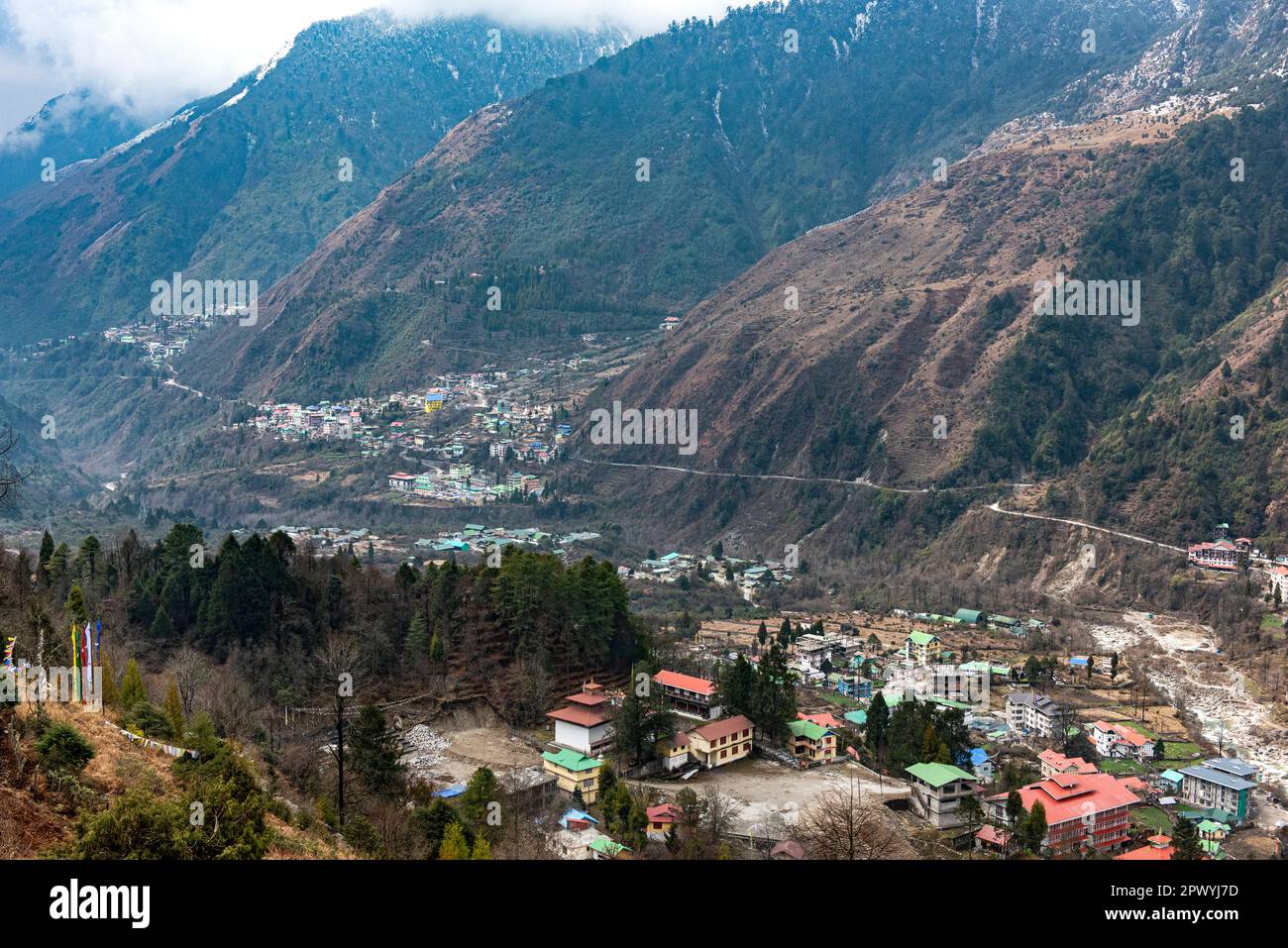 Lachung is a town and hill station in northeast Sikkim, India. It is ...