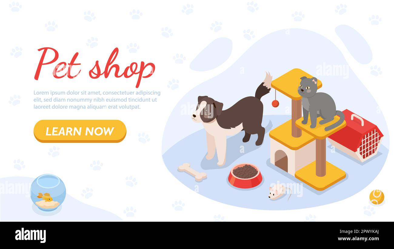 Pet shop store Cut Out Stock Images & Pictures - Alamy