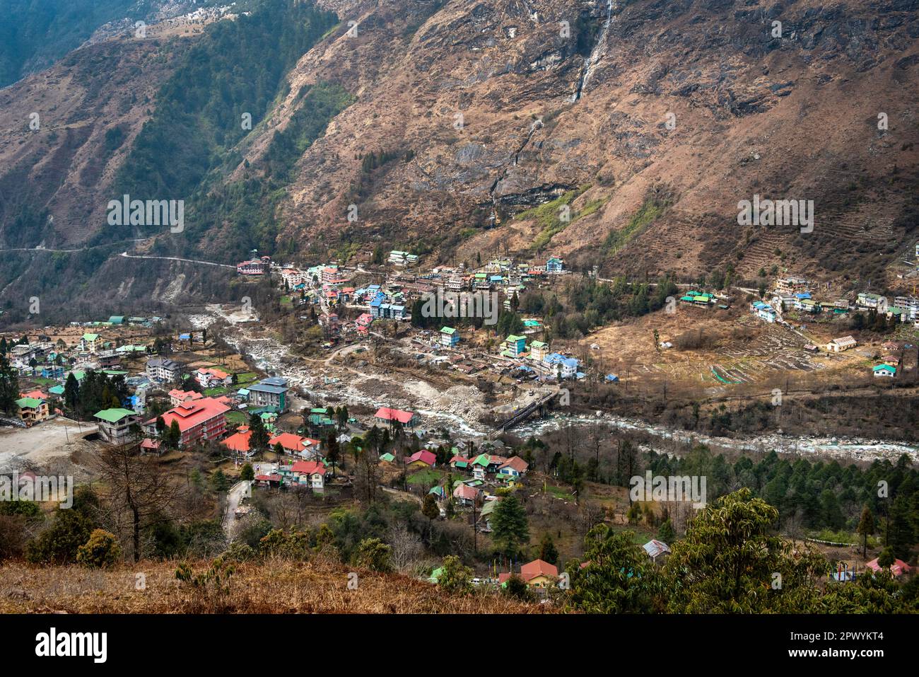 Lachung is a town and hill station in northeast Sikkim, India. It is ...