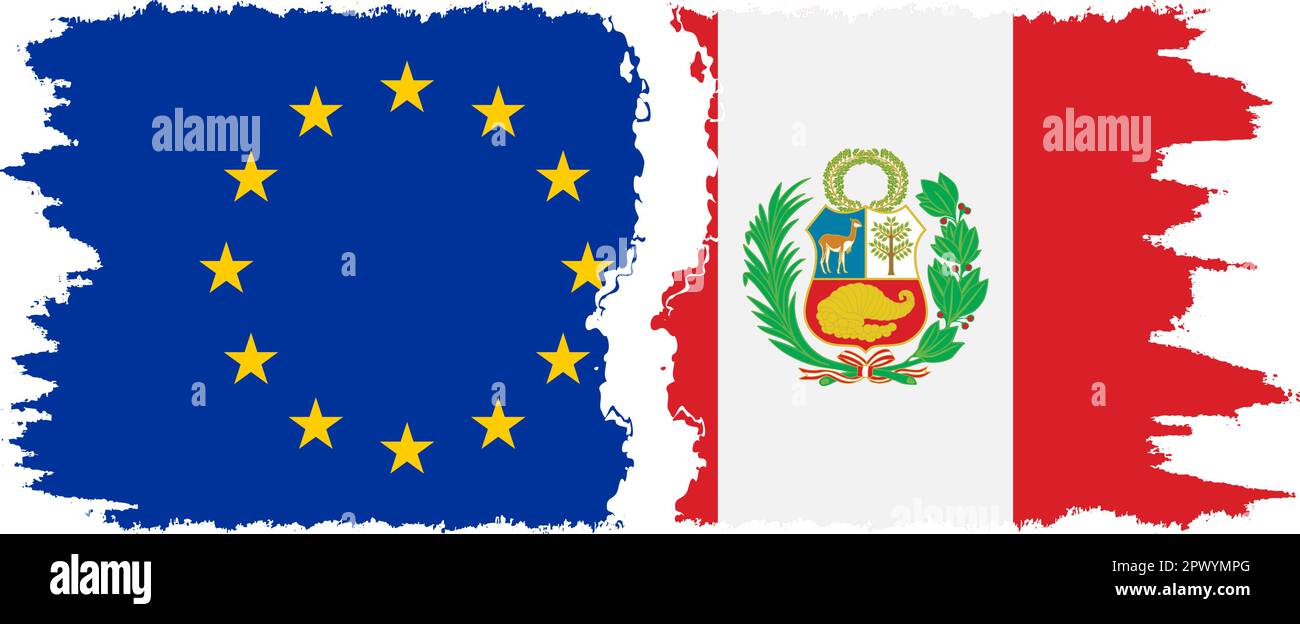 Peru european union Stock Vector Images - Alamy
