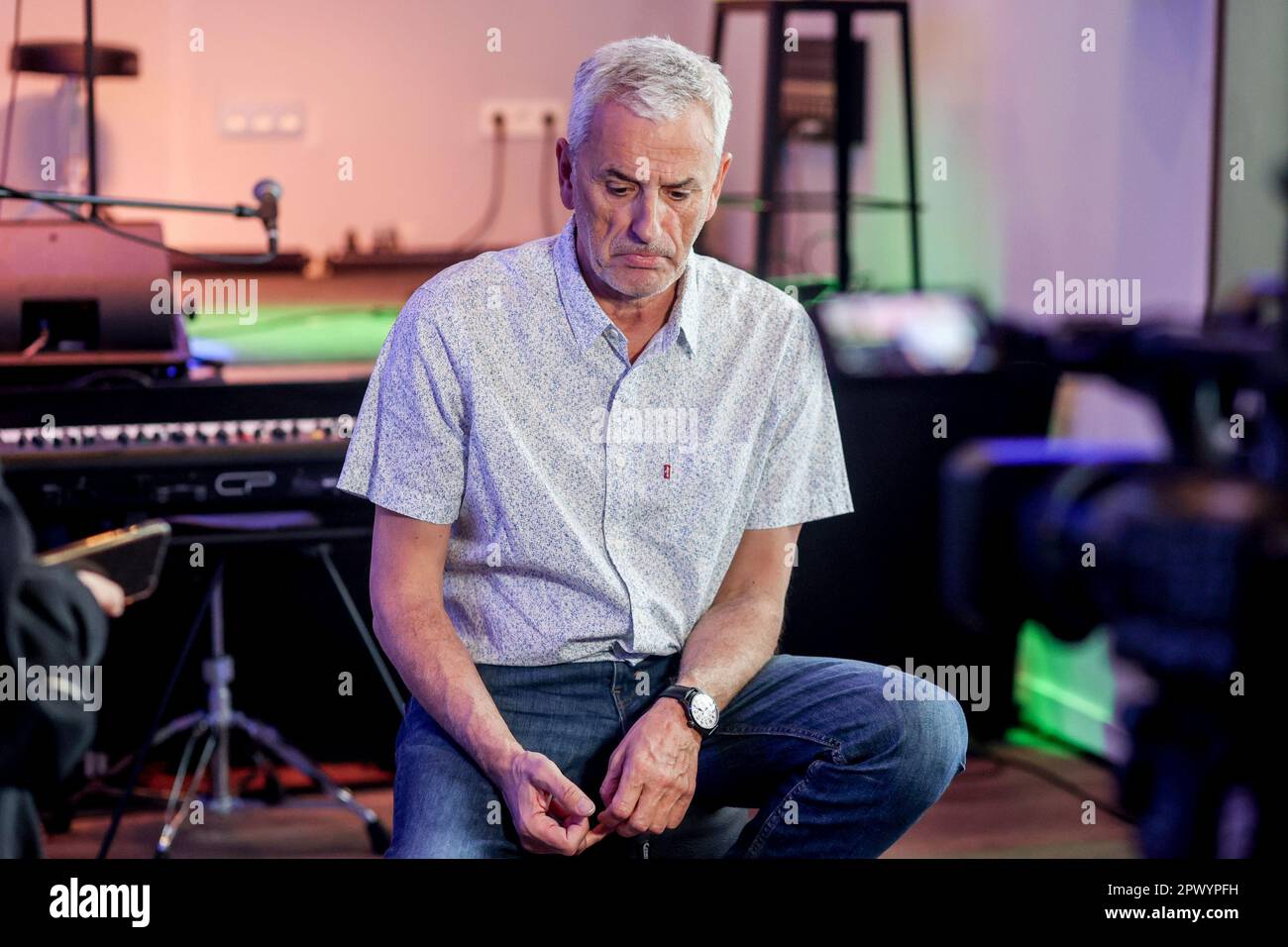 The CEO and founder of Get In, Iñigo Argomaniz, during an interview for ...