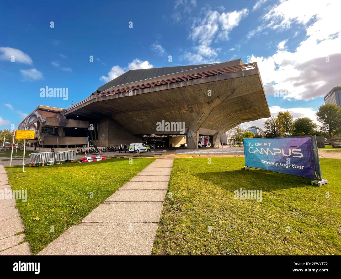 Delft, The Netherlands - October 15, 2021: The Delft University of ...
