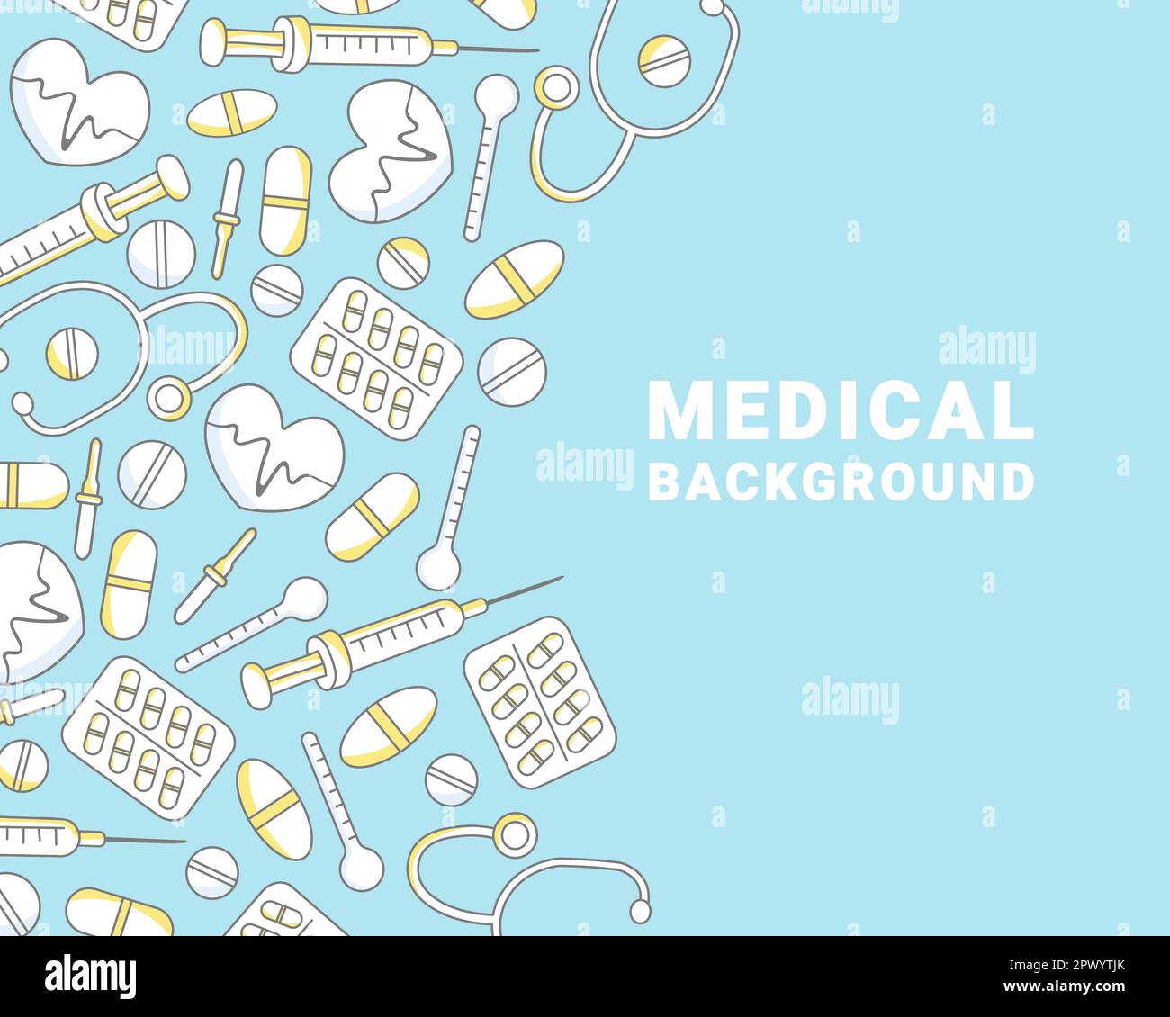 medical background with traditional medicine elements located on the ...