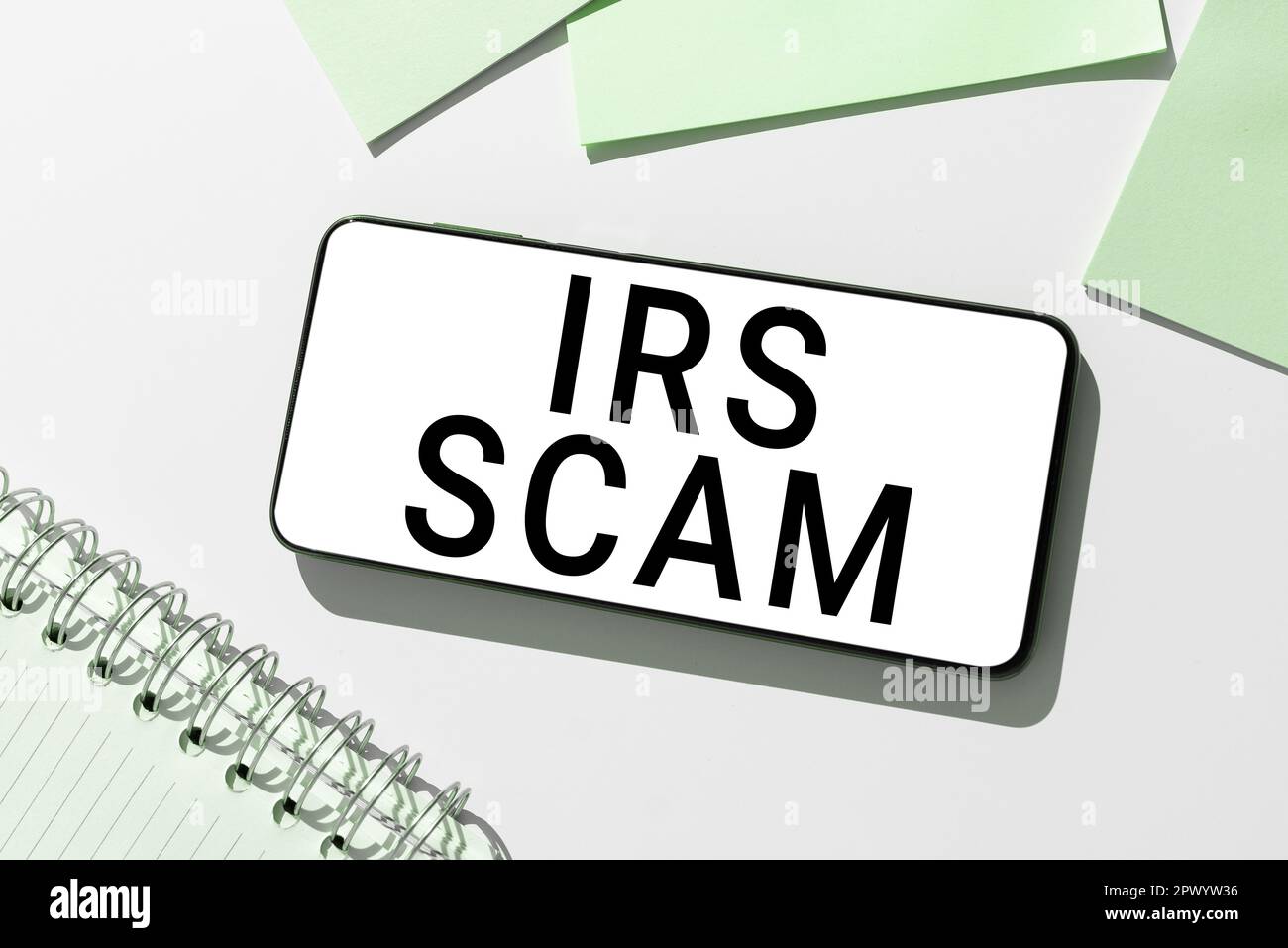 Conceptual caption Irs Scam, Concept meaning targeted taxpayers by ...