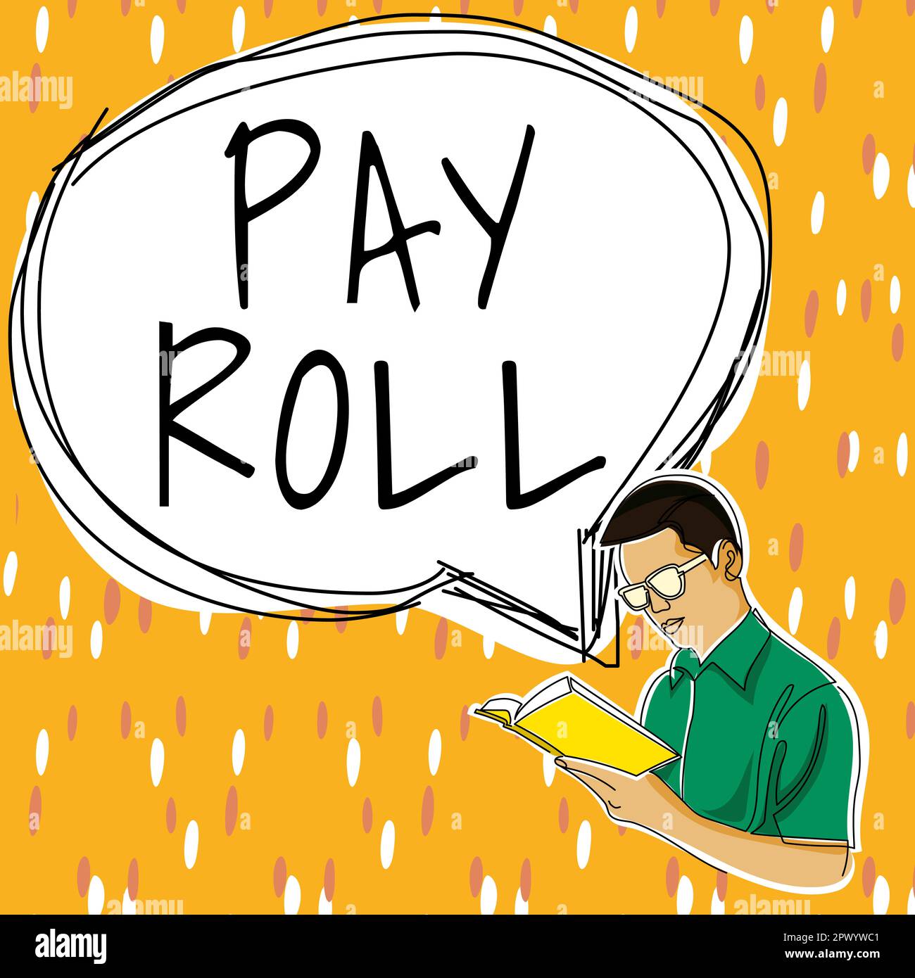 Hand writing sign Pay Roll, Word for Amount of wages and salaries paid ...