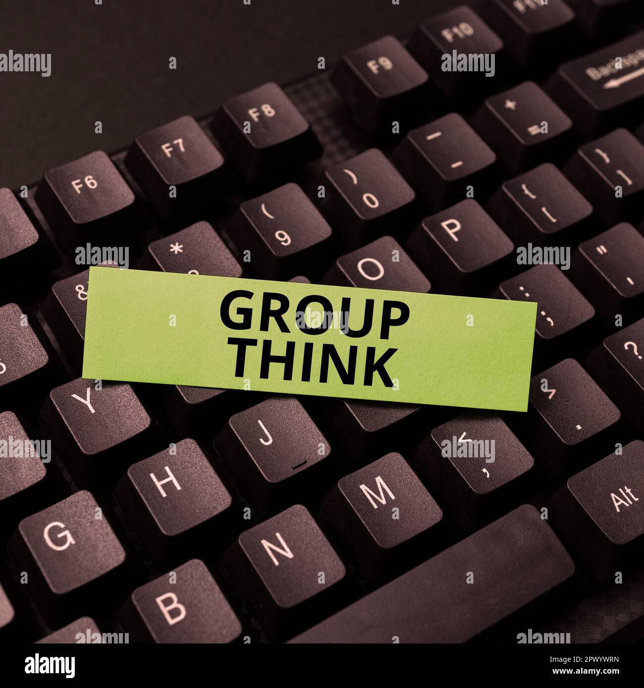 Inspiration showing sign Group Think, Concept meaning gather either ...