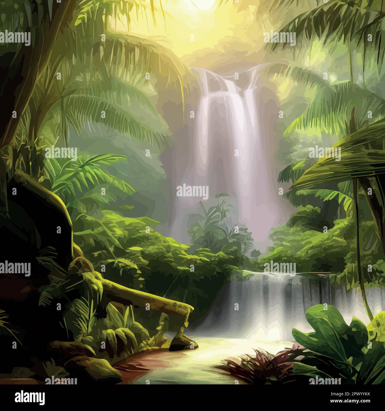 Deep Jungle Wallpaper