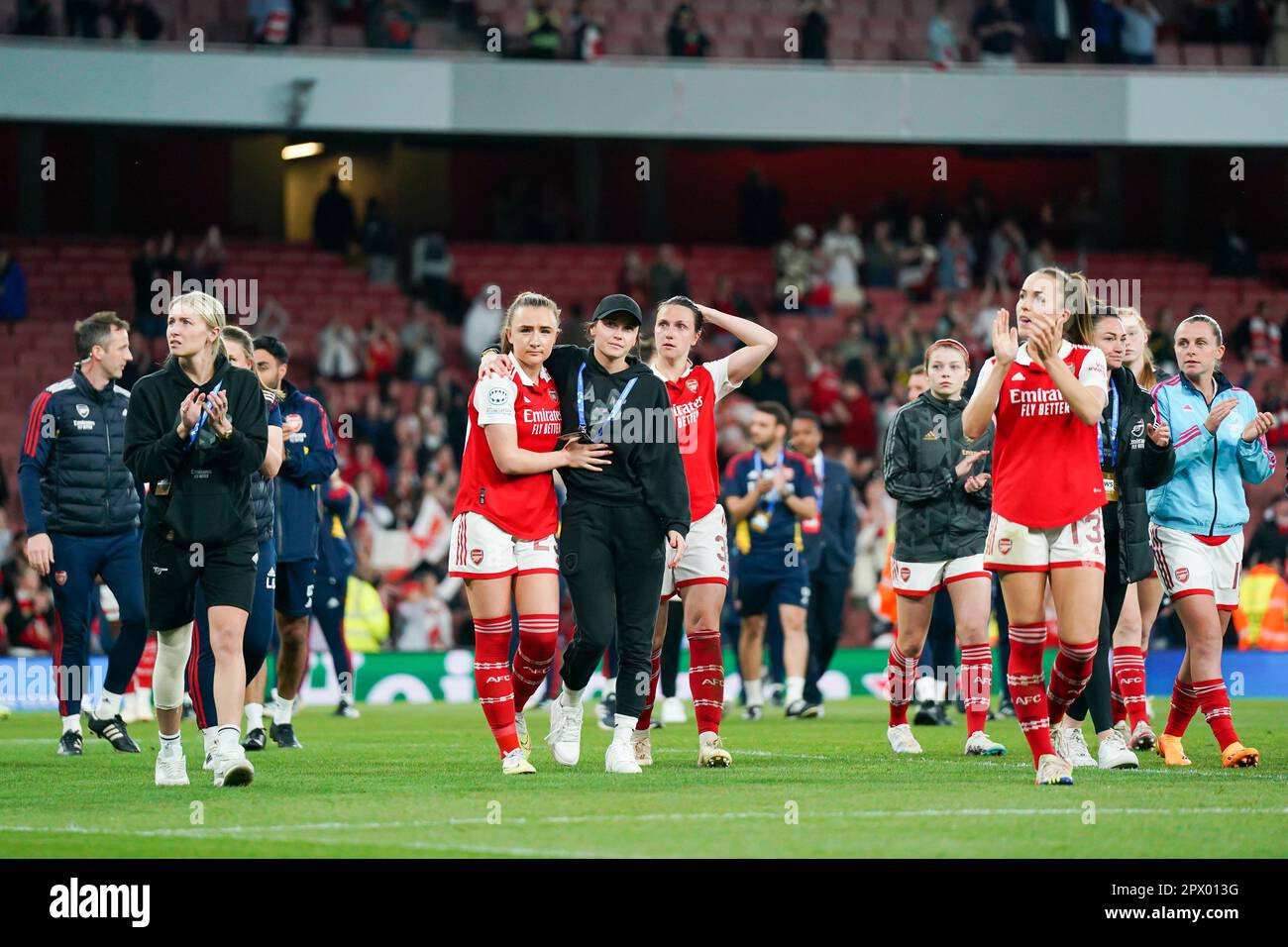 London, UK. 01st May, 2023. London, England, May 1st 2023: Players of ...
