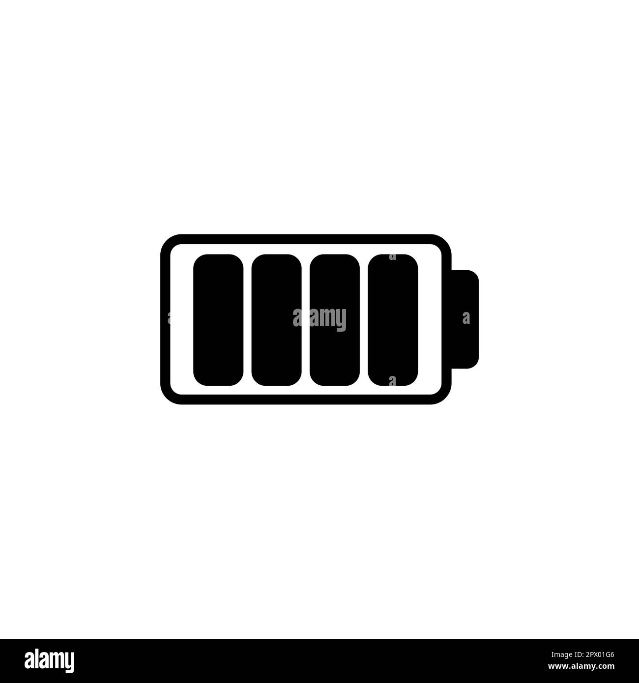 Battery icon vector. Battery charge indicator icon Stock Vector Image ...