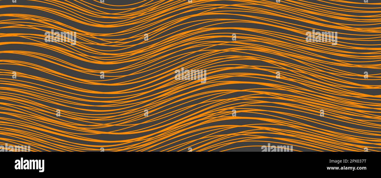 Wide doodle pasta, abstract background with pasta, makaroni or ...