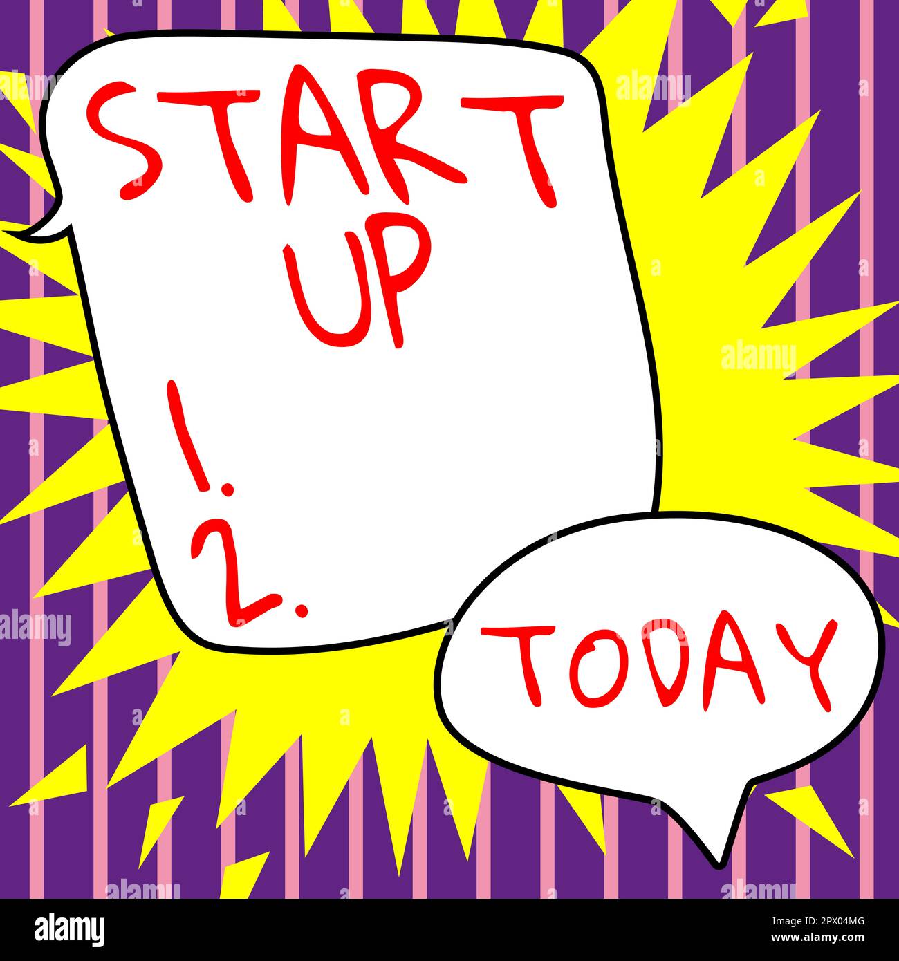 Sign displaying Start Up, Internet Concept in the early process of ...