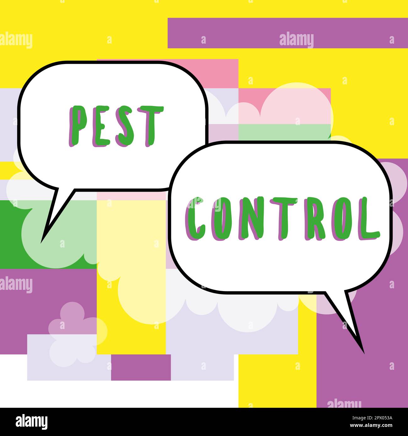 Conceptual display Pest Control, Conceptual photo Killing destructive ...