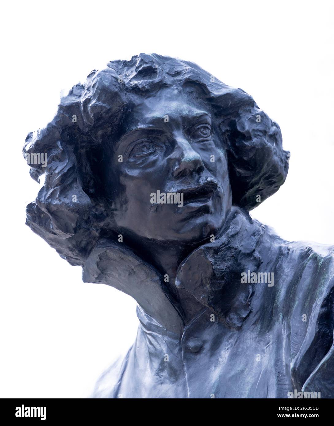 detail, Monument to Claude Lorrain, 1892, cast bronze sculpture by ...